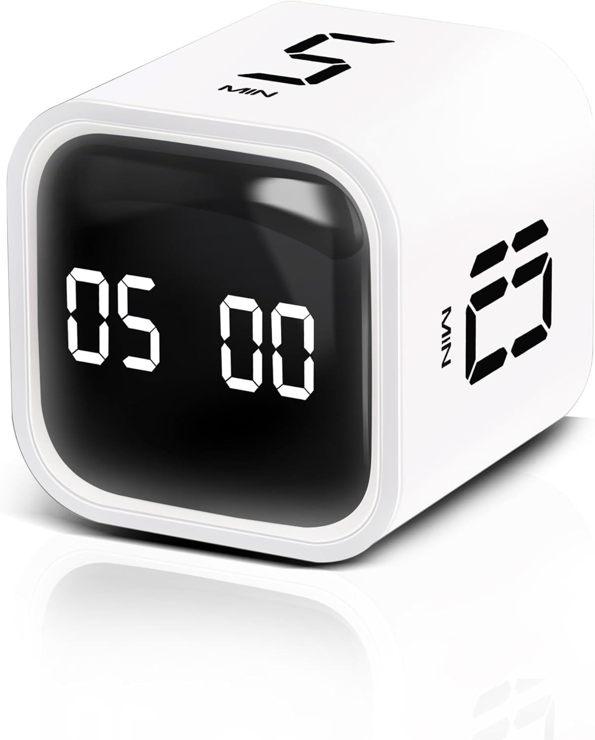Minuterie cubique, compte à rebours personnalisable, adaptée aux tâches ...