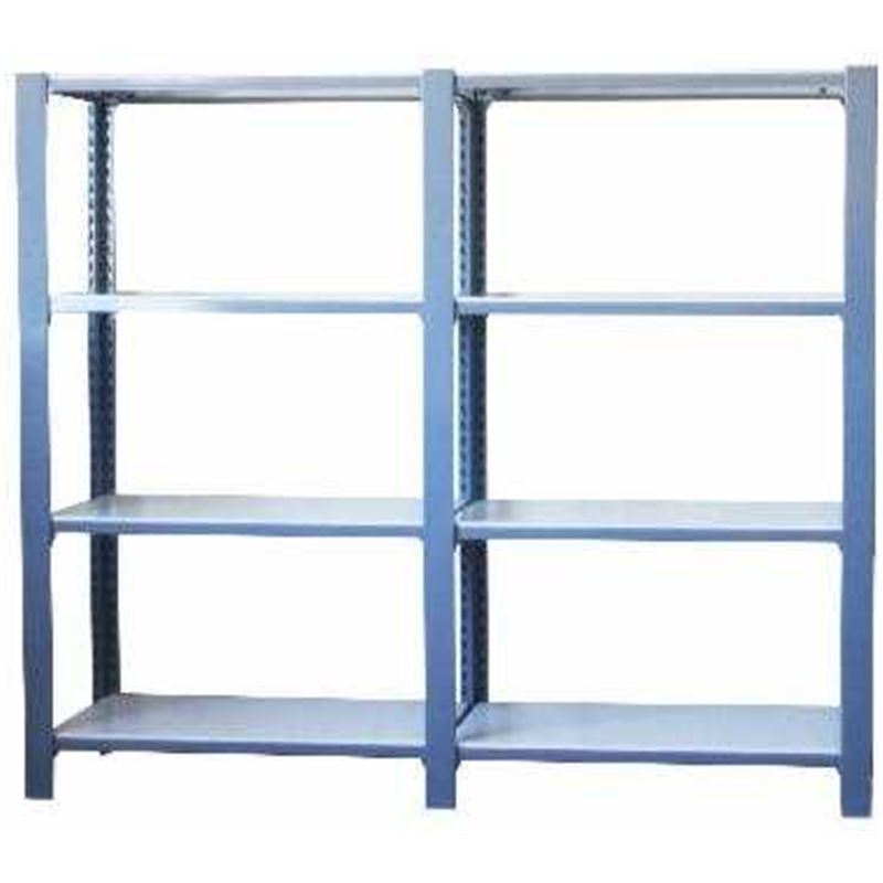 Étagère métallique sans vis PACK OFFICLICK 4/300 METAL I+A FONCÉ/BLANC. | Leroy Merlin