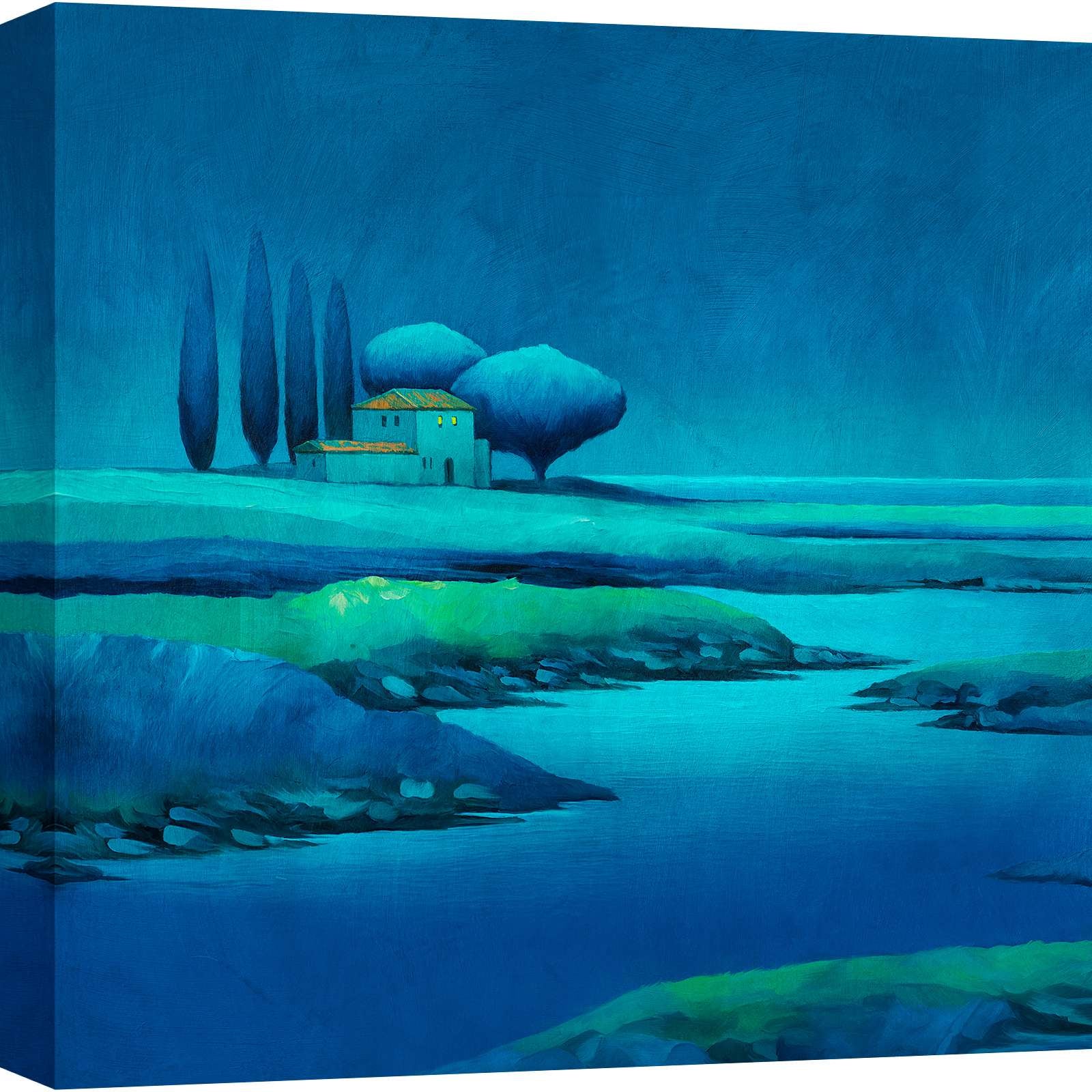 Tableau paysage contemporain - impression sur toile - Stefano Renaldi ...
