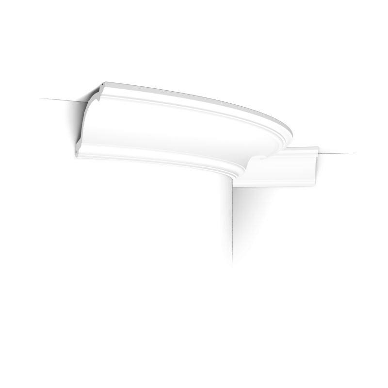 Corniche flexible - Orac Decor - L200xp15.6xH10.3cm - C217F | Leroy Merlin