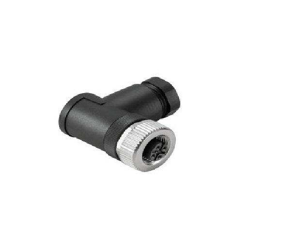 Connecteur connectable sur le terrain, M12, prise, coudée | Leroy Merlin