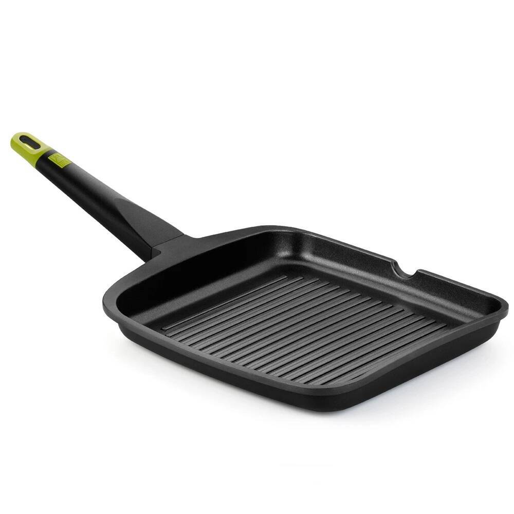 GRILL CON RAYAS ALUMINIO FUNDIDO FOODIE MARCA BRA | Leroy Merlin