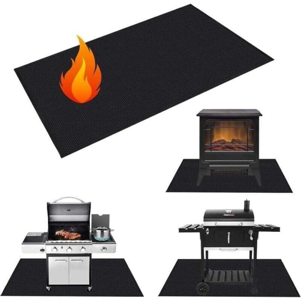 Tapis de barbecue, 40 x 60 cm, matériau de revêtement de sol extérieur ...