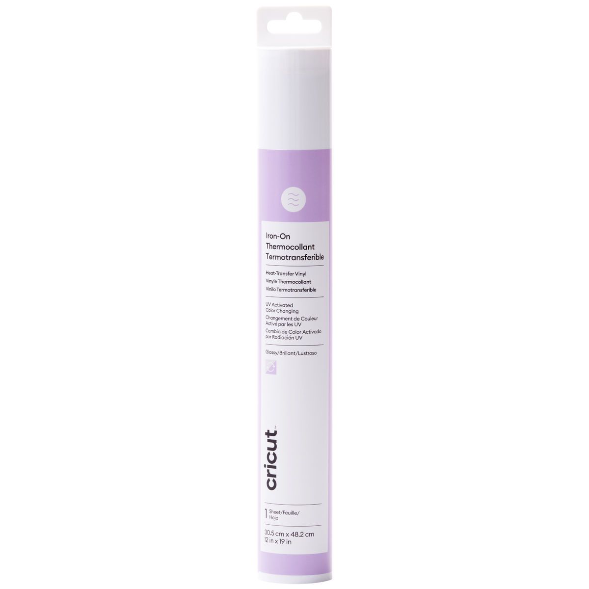 Plancha que cambia de color activada por UV, blanca - morada | Leroy Merlin