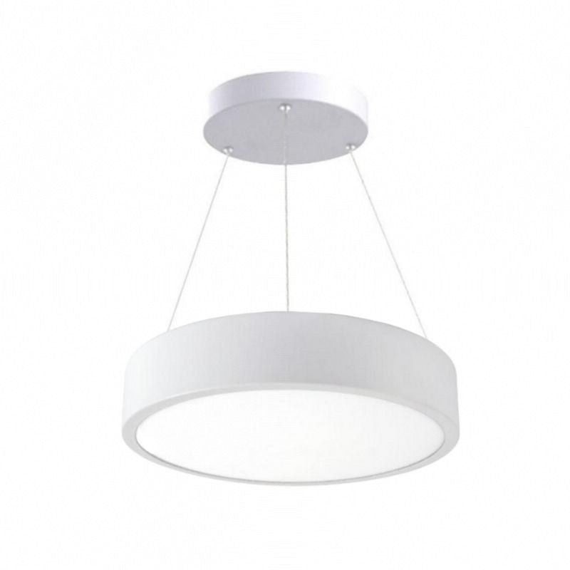Kit Plafonnier LED 18W 25 cm avec Kit de Suspension - Blanc Chaud 2300K - 3500K / Blanc ...