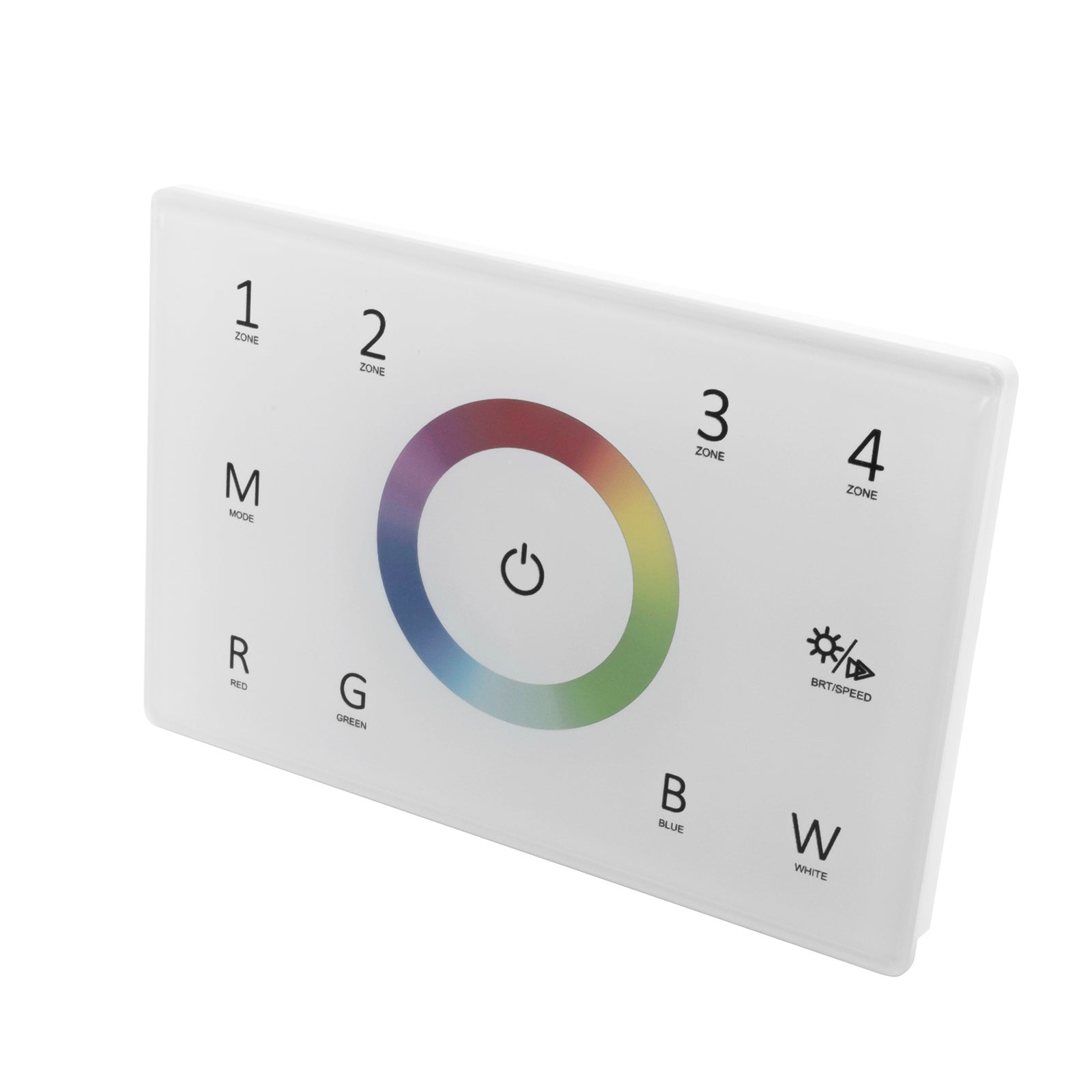 Panel controlador RF Panel de pared empotrado 503 Control remoto RGBW ...