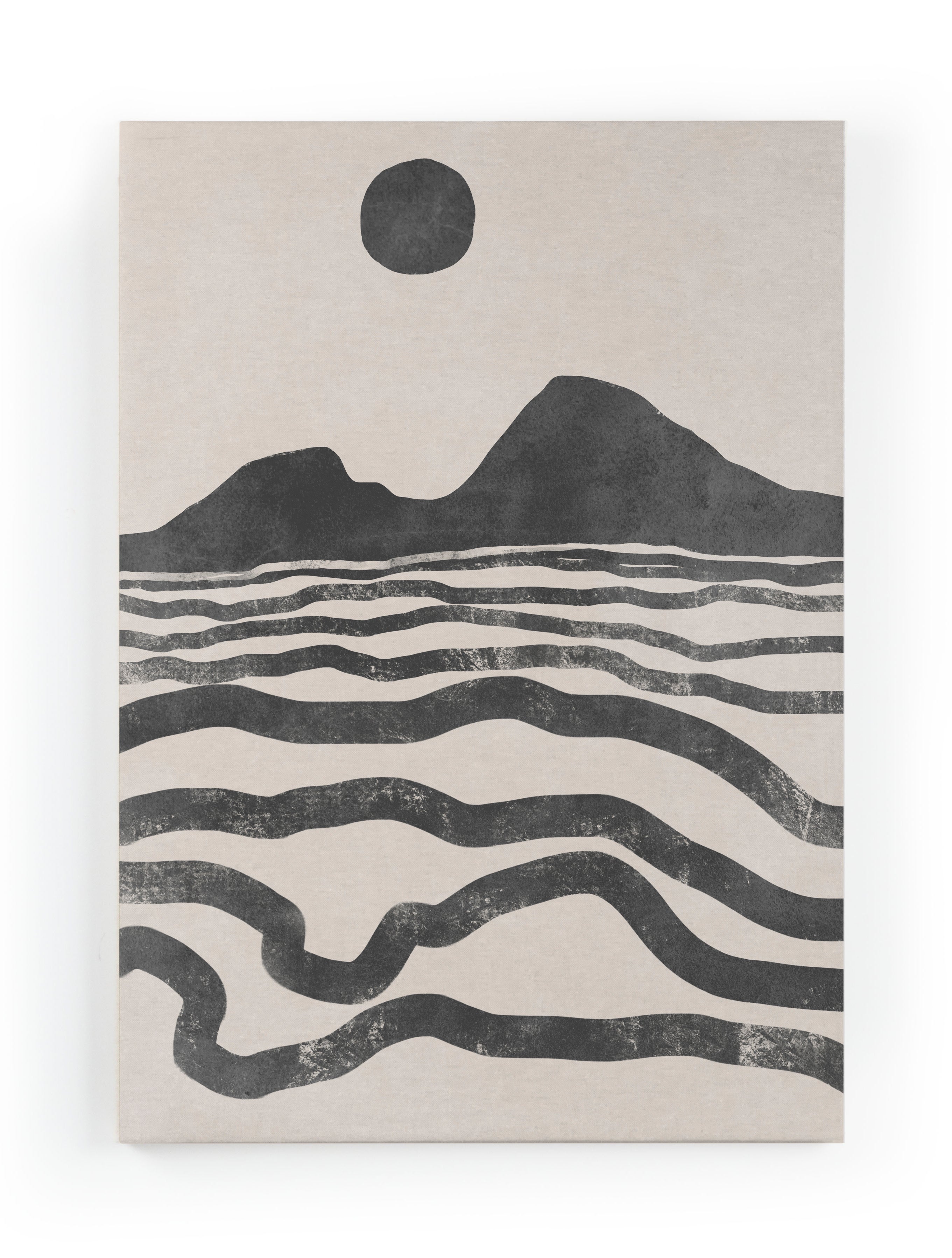 Peinture sur toile canvas tableau 60x40 imprimé HD Paysage marin ...