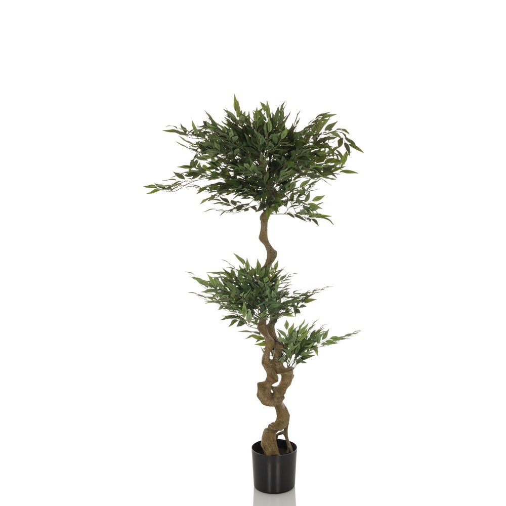 Planta artificial / árbol artificial ACACIA 155 cm verde hjh OFFICE ...