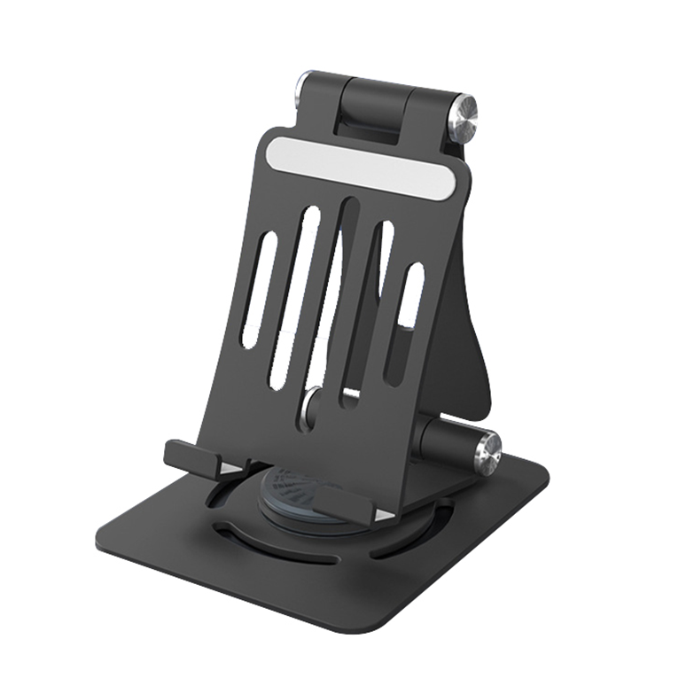 Supporto per telefono da tavolo girevole a 360° in lega di alluminio ...