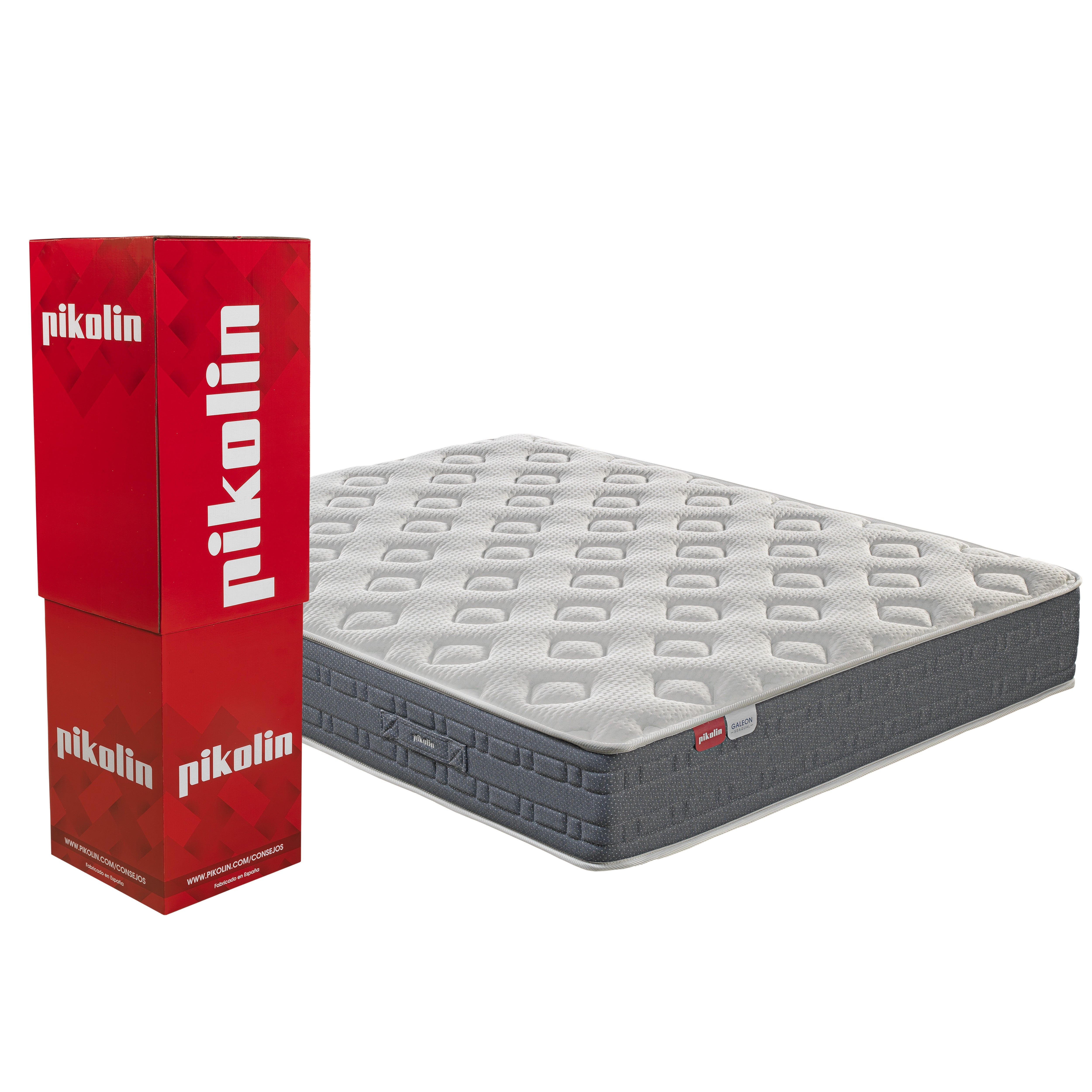 Materasso 180x200cm | PIKOLIN Galeón | Molle Insacchettate+Visco | 28cm ...