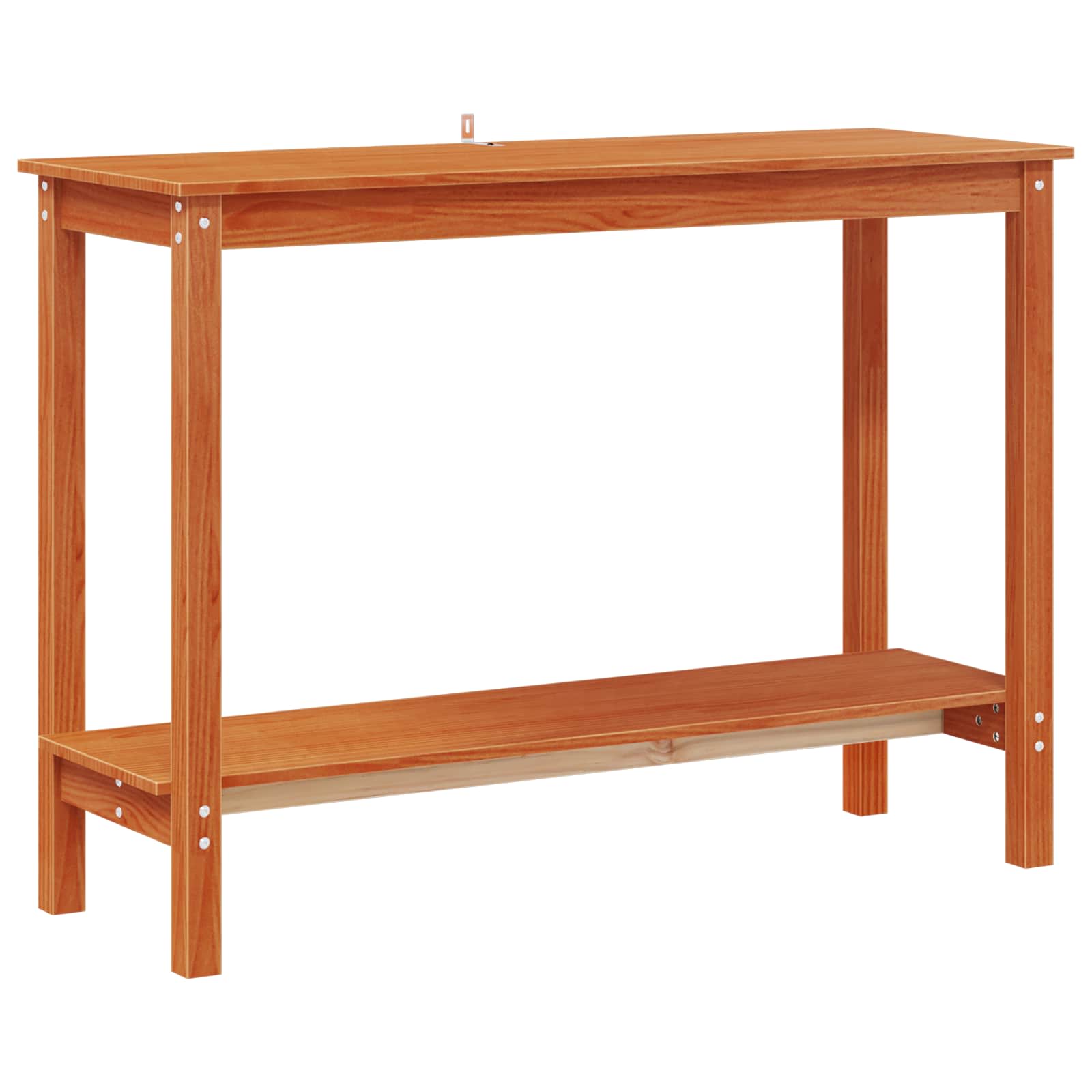 Table appoint | Table console Brun Ciré 110 x 40 x 80 cm Pin massif ...