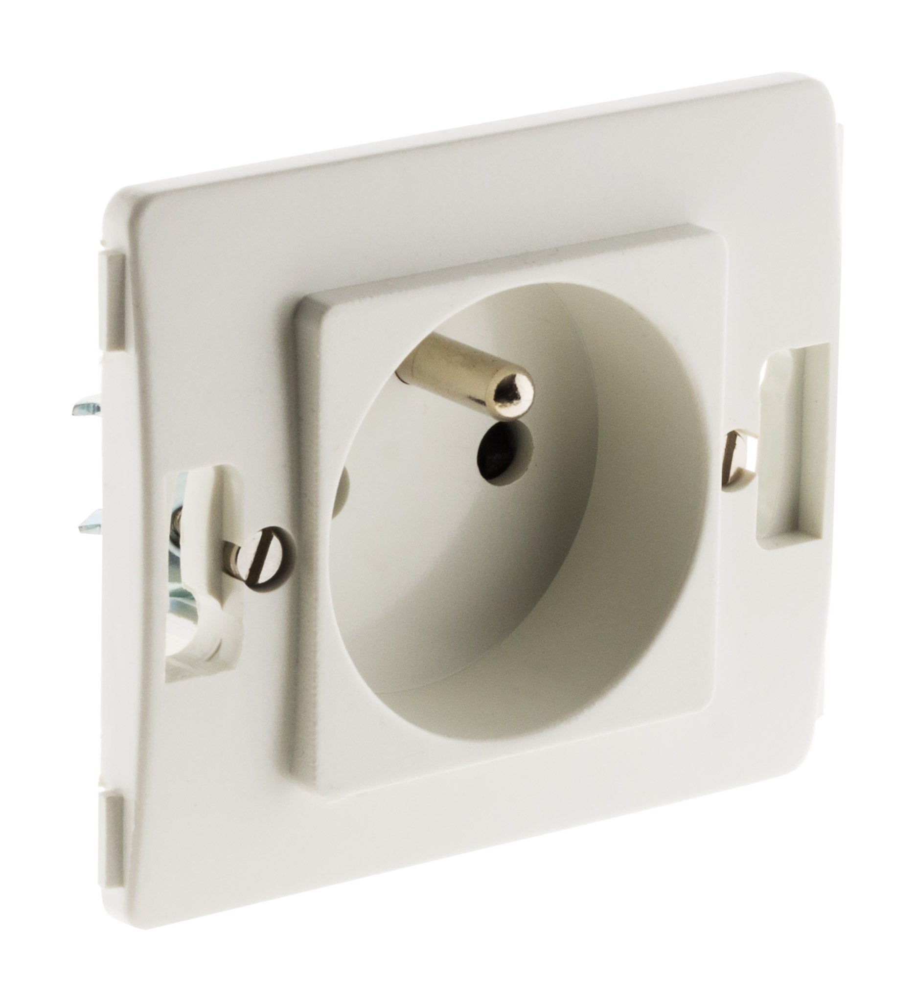 Prise 2P+T 16A Venus composable - blanc - Zenitech | Leroy Merlin