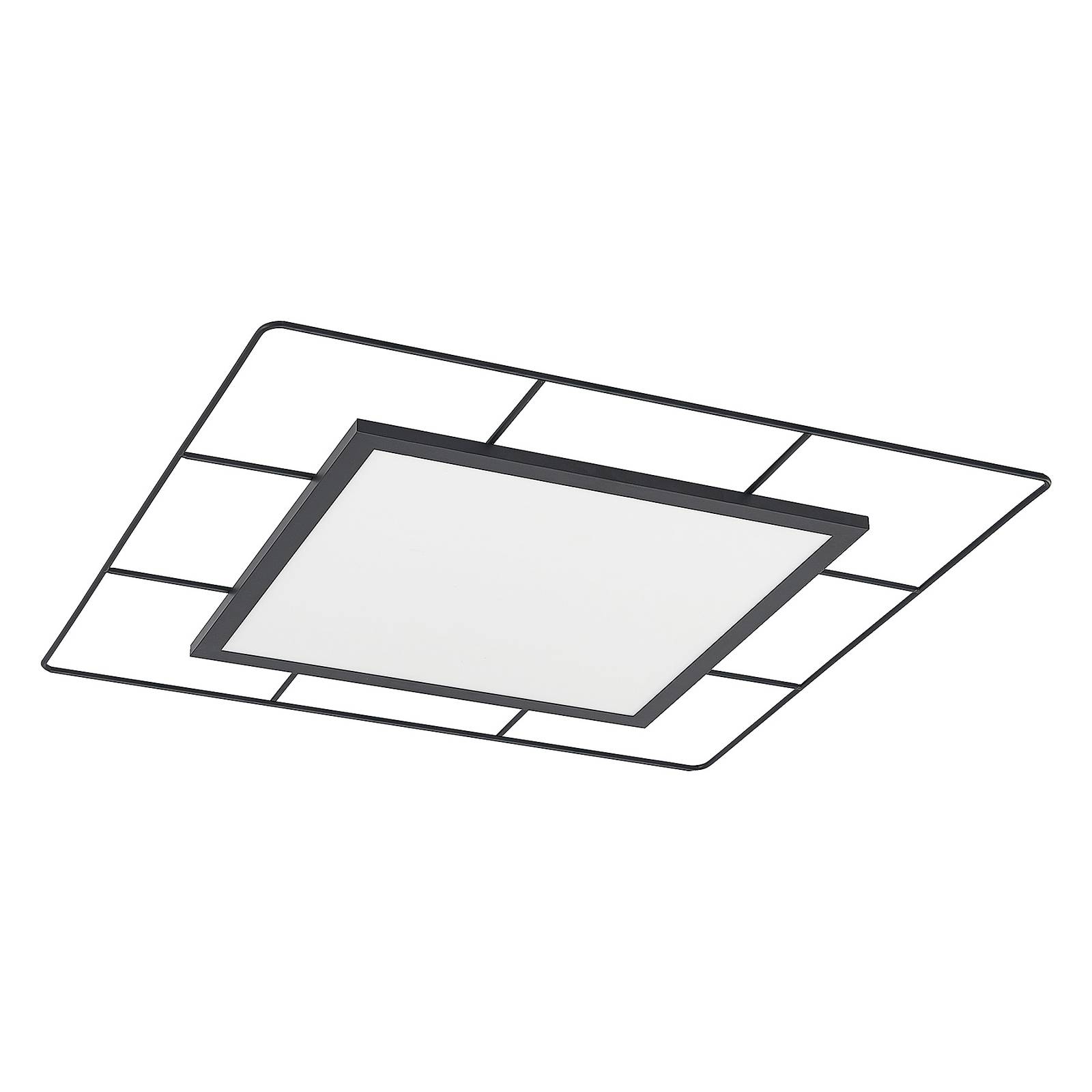 Plafón LED Lindby Khai, Stepdim, 60 x 60 cm, lámpara LED, plafón LED ...