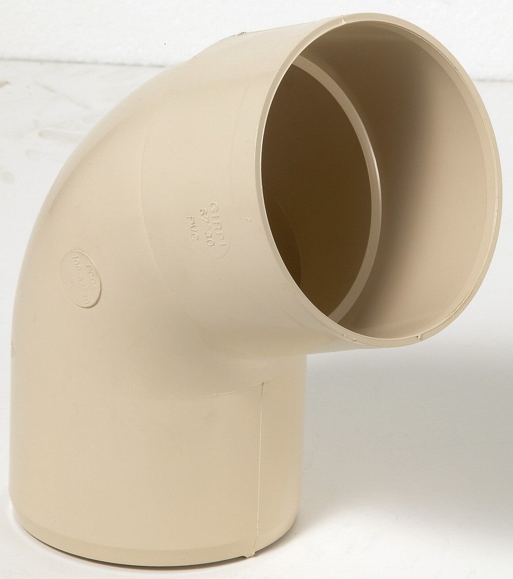Codo 67.3° arena pvc GIRPI, Dev.33 cm Diam.100 mm | Leroy Merlin