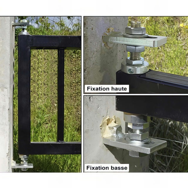 Fixation de portail au meilleur prix | Leroy Merlin