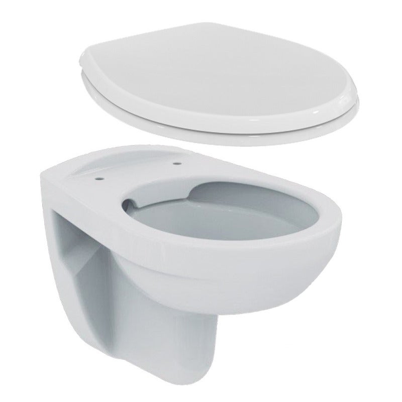 Porcher / Ideal Standard Confezione di WC sospesi senza flangia ...