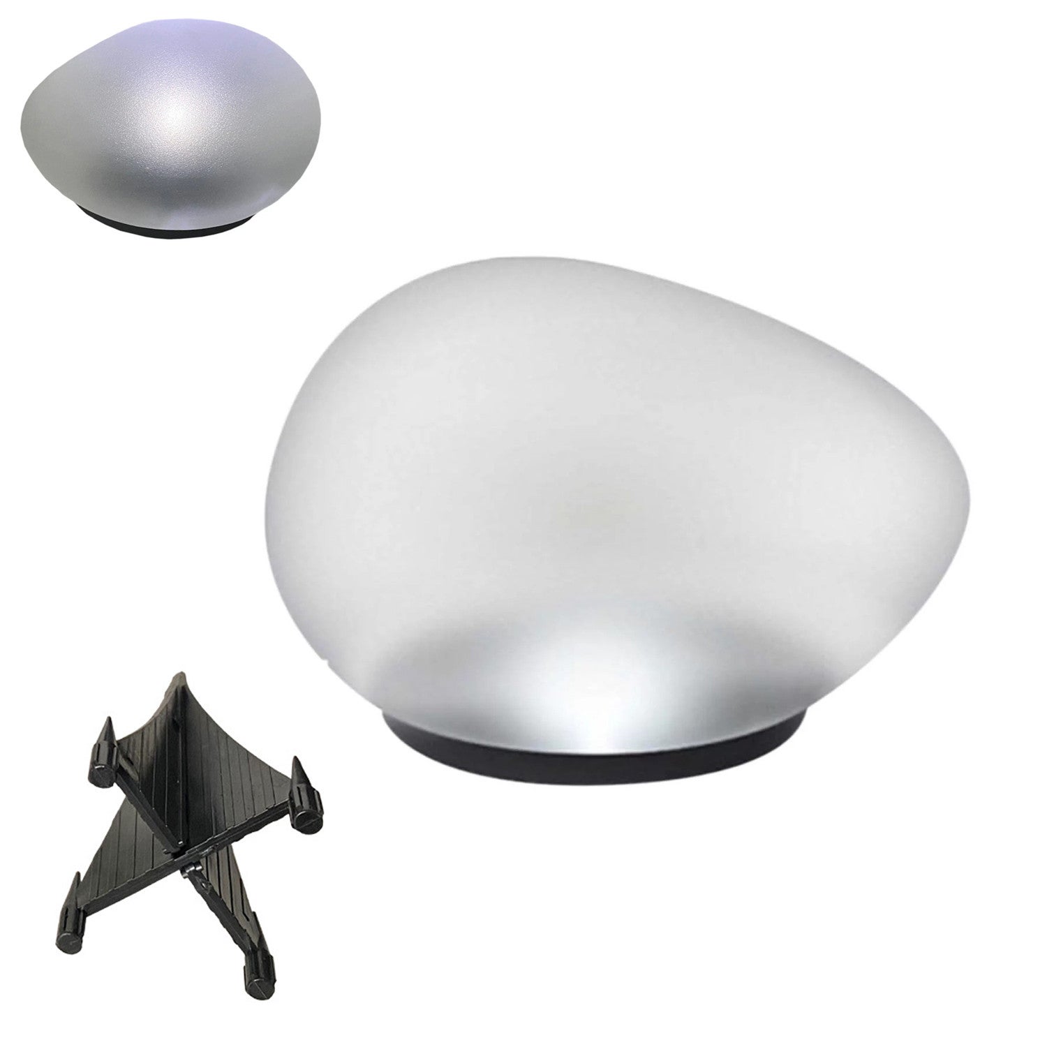 Lampe solaire Pebble, éclairage de paysage LED extérieur étanche IP55 ...