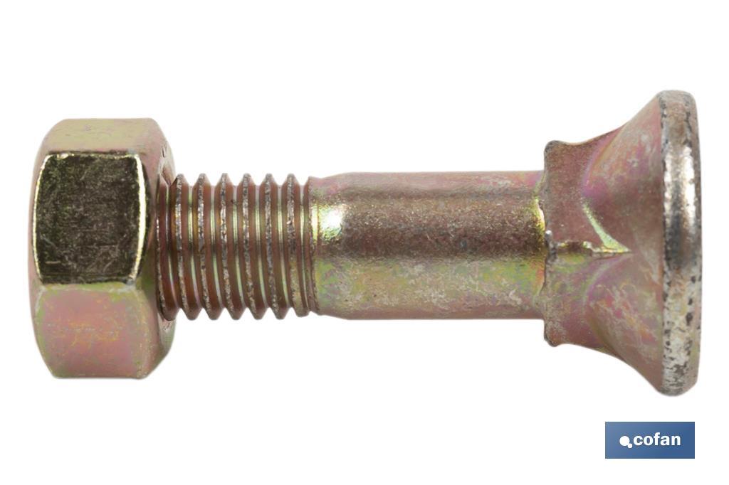 Din-608/934 c-8.8 m-7/16x100 bicromatado caja 50 unid. | Leroy Merlin