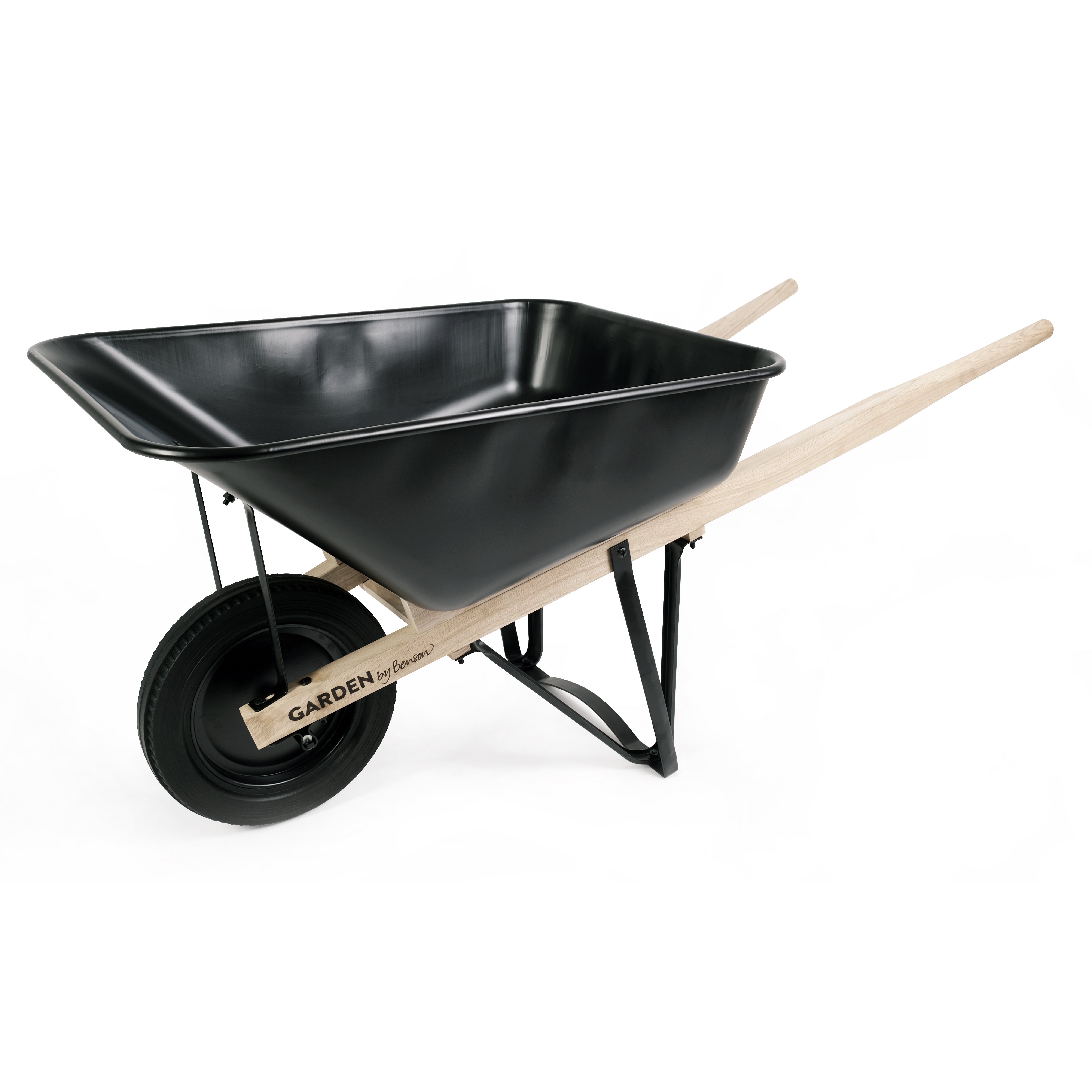 Brouette Deluxe - Métal, Bois, Plastique, 140 x 67 x 64 cm | Leroy Merlin