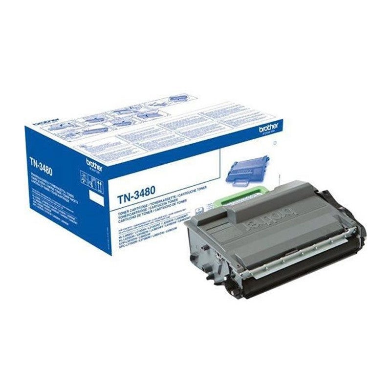 BROTHER TN3480 - Cartouche de toner - a rendement eleve - Originale ...