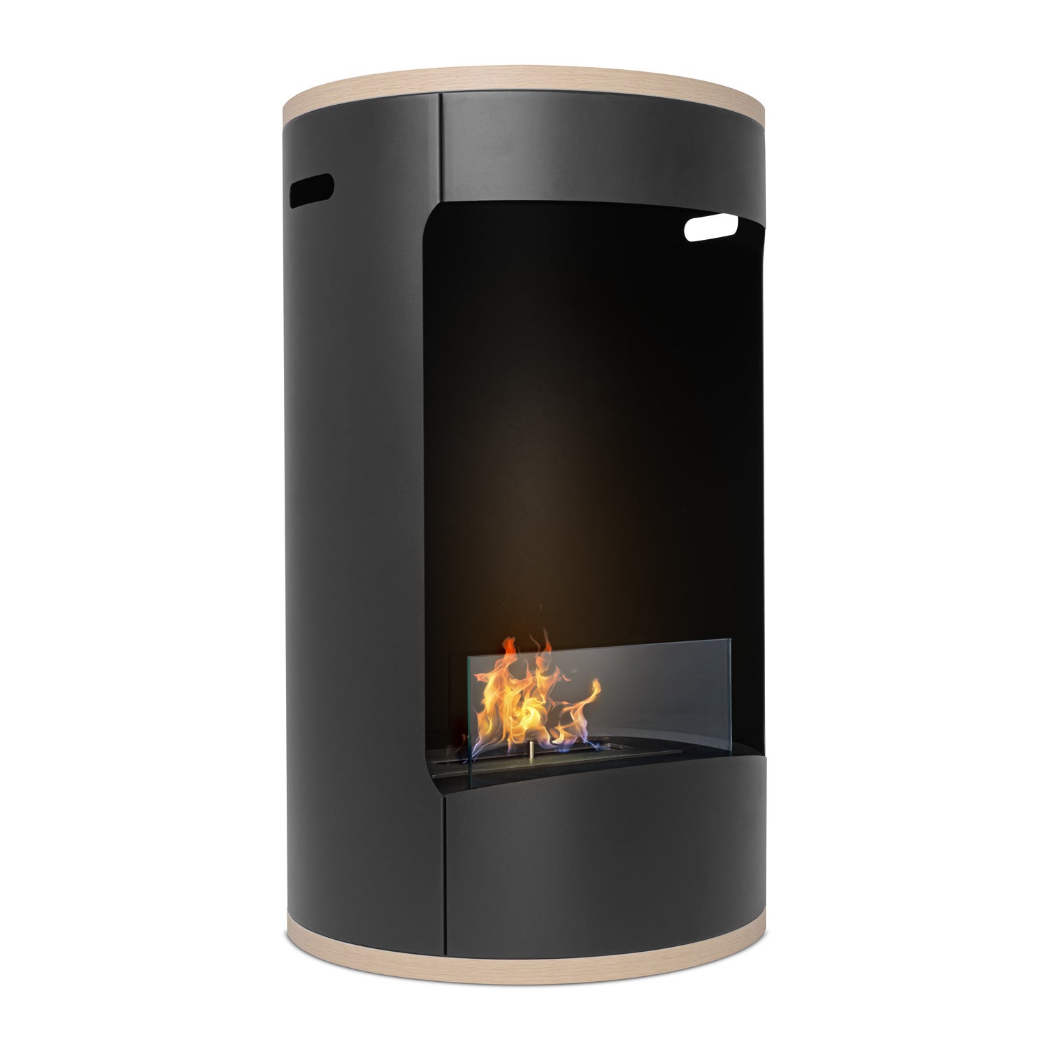 Ottaviano - Chimenea de bioetanol de suelo con doble estante de ...