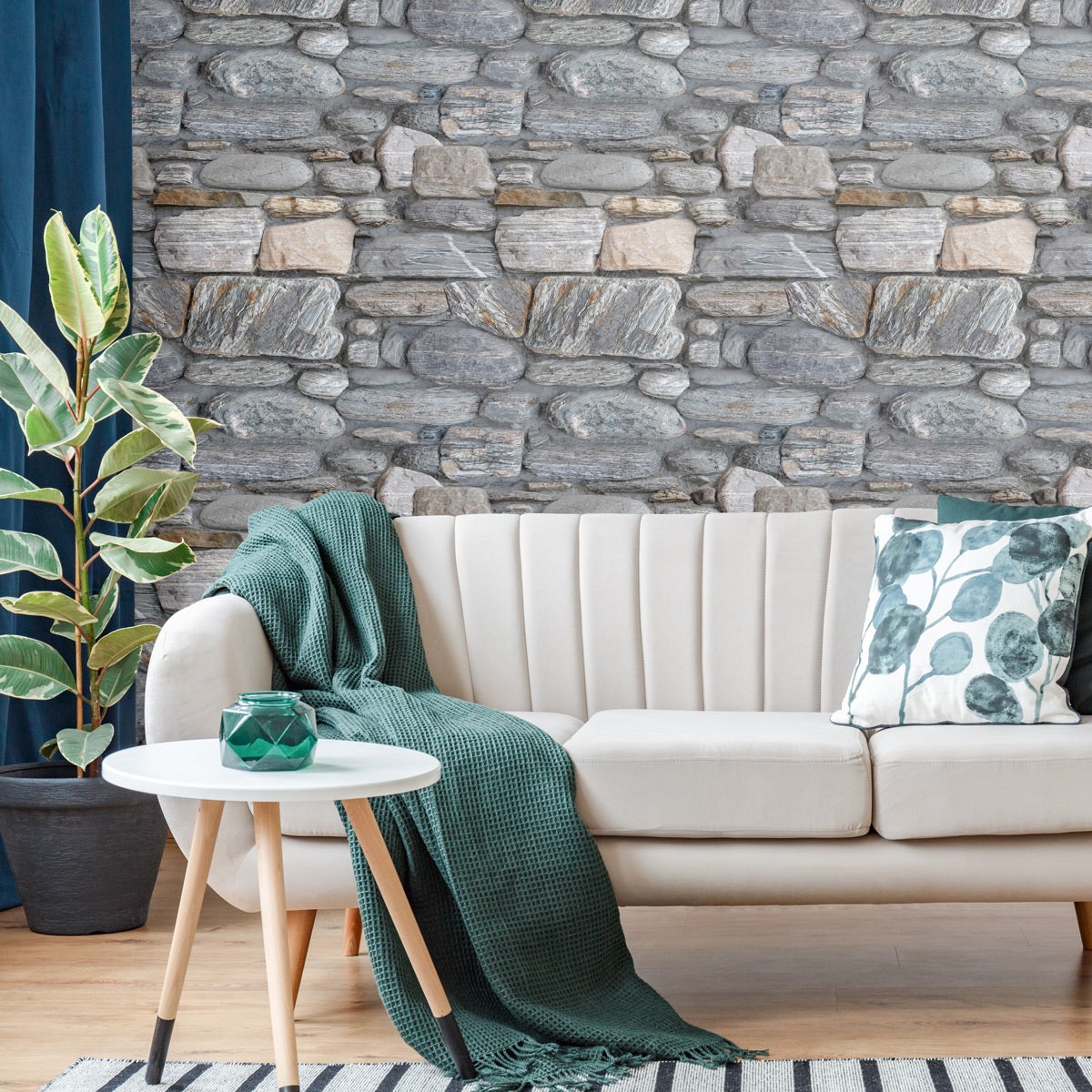 Vinilos material piedras de los Alpes - adhesivo de pared ...