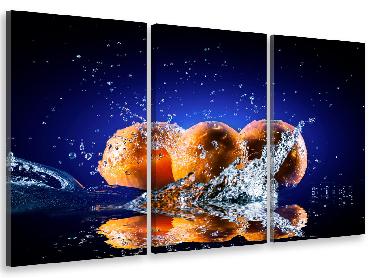 Tableau triptyque deco fresh juice - 90x60 cm | Leroy Merlin