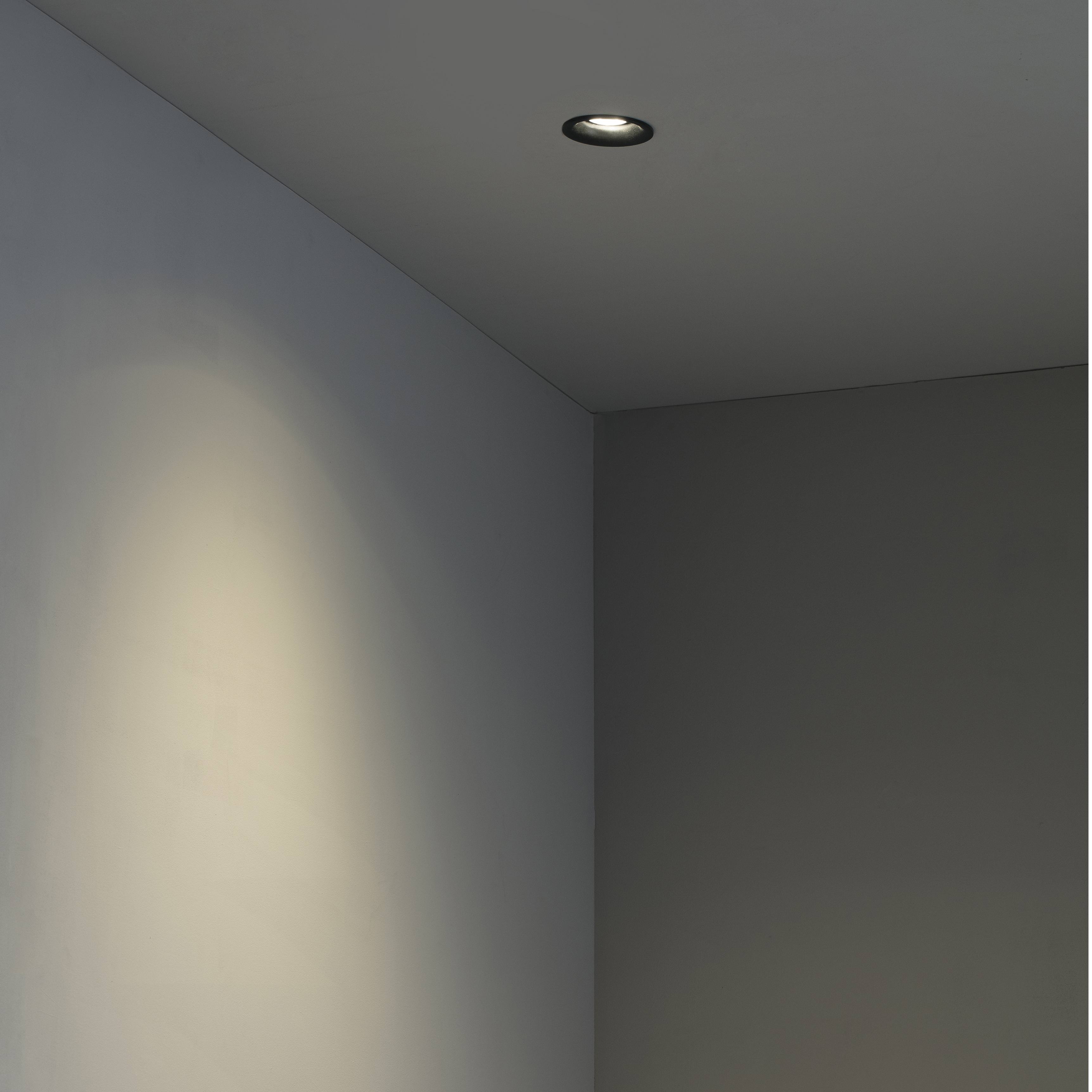 NEON Lampe encastrable au plafond noir de FARO 43409 | Leroy Merlin