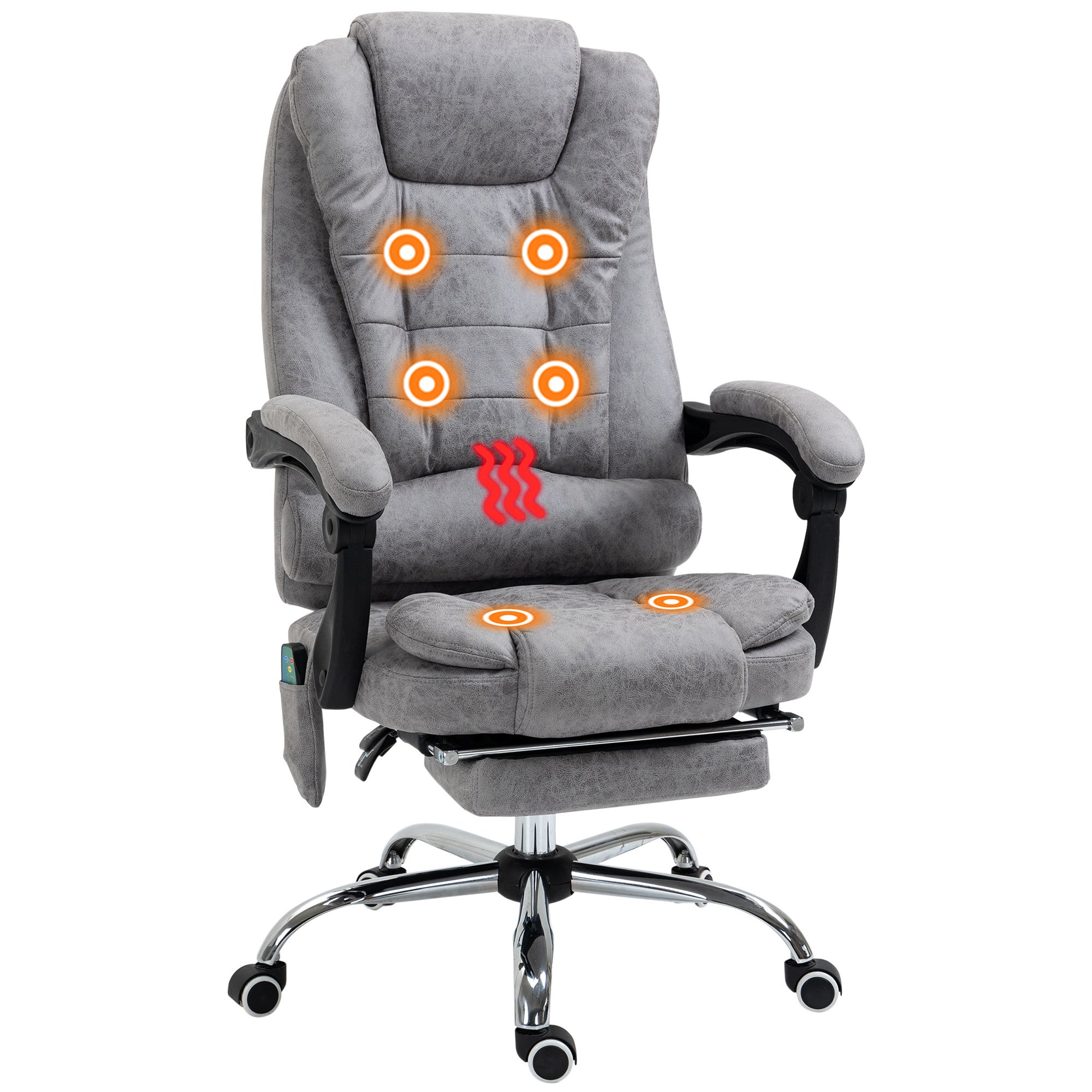 Chaise de bureau dossier réglable en hauteur accoudoirs pliables ...