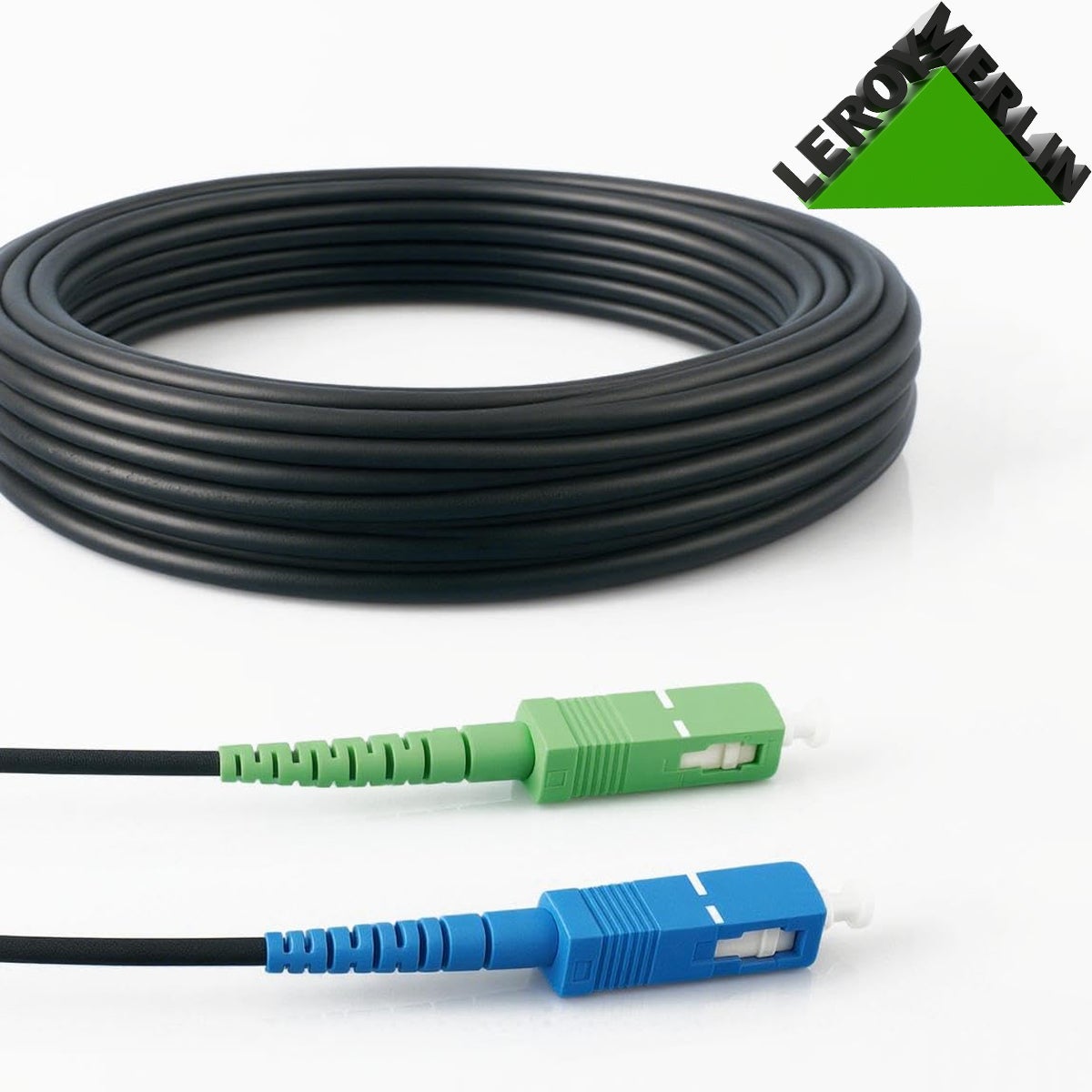 Elfcam - 30M Cable a Fibre Optique en Acier Blinde Compatible avec ...