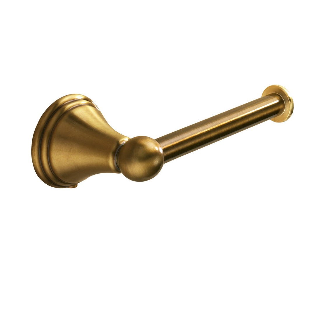 PORTE-ROULEAUX DE PAPIER TOILETTE MURAL EN ACIER BRONZE | ROSA | Leroy ...