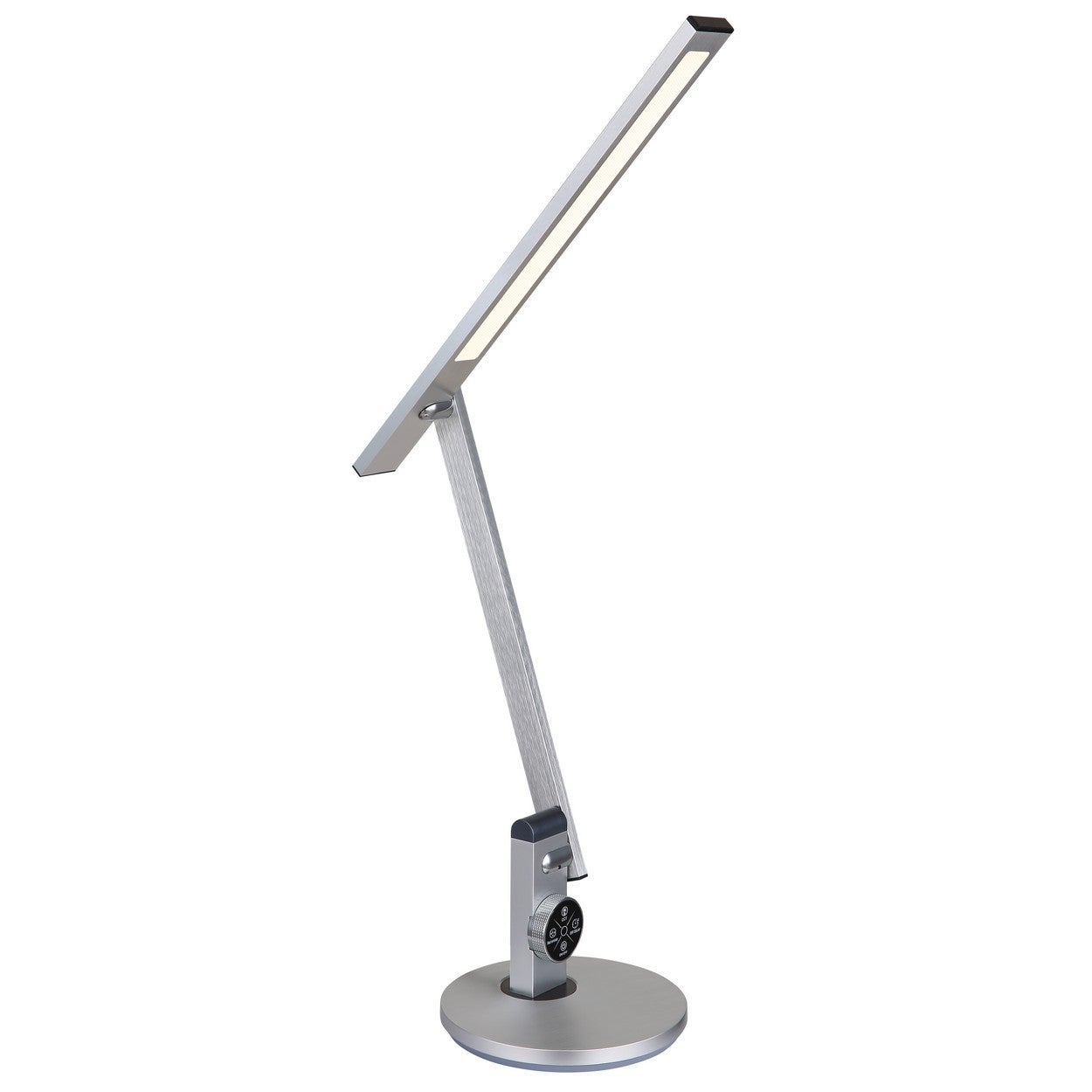 Lampe de bureau LED en aluminium brossé, intensité variable 3 000-6 500 ...