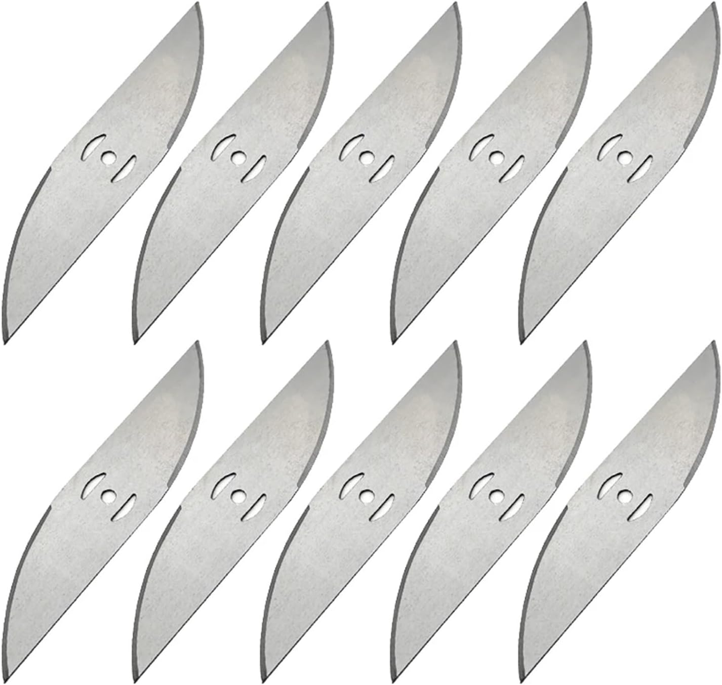 Accessoires pour outils électriques de jardin, 10 lames métalliques ...