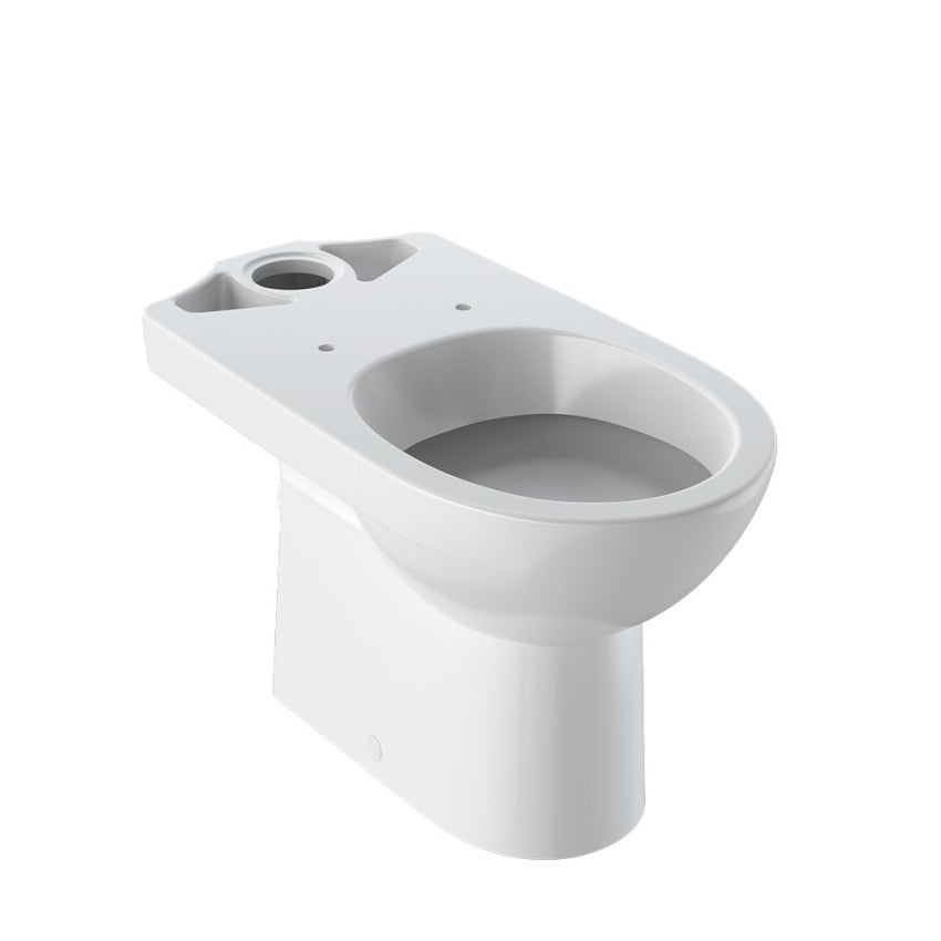 Cuvette WC en céramique à poser, évacuation horizontale, sanitaire ...