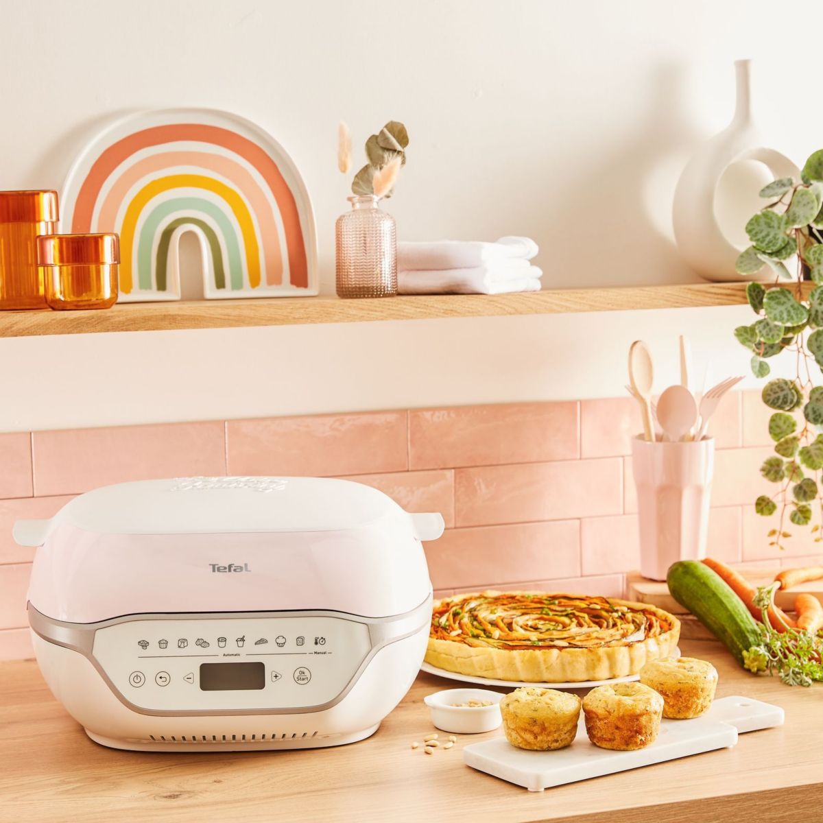 Machine à gâteaux TEFAL Cake Factory Infinity KD850110 | Leroy Merlin