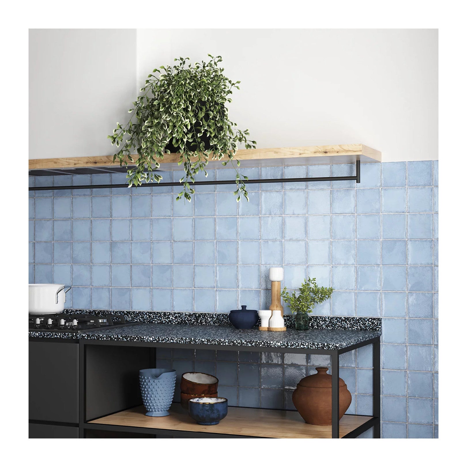 Cornière Carrelage mural faïence effet zellige ALTEA Bullnose Jolly ...