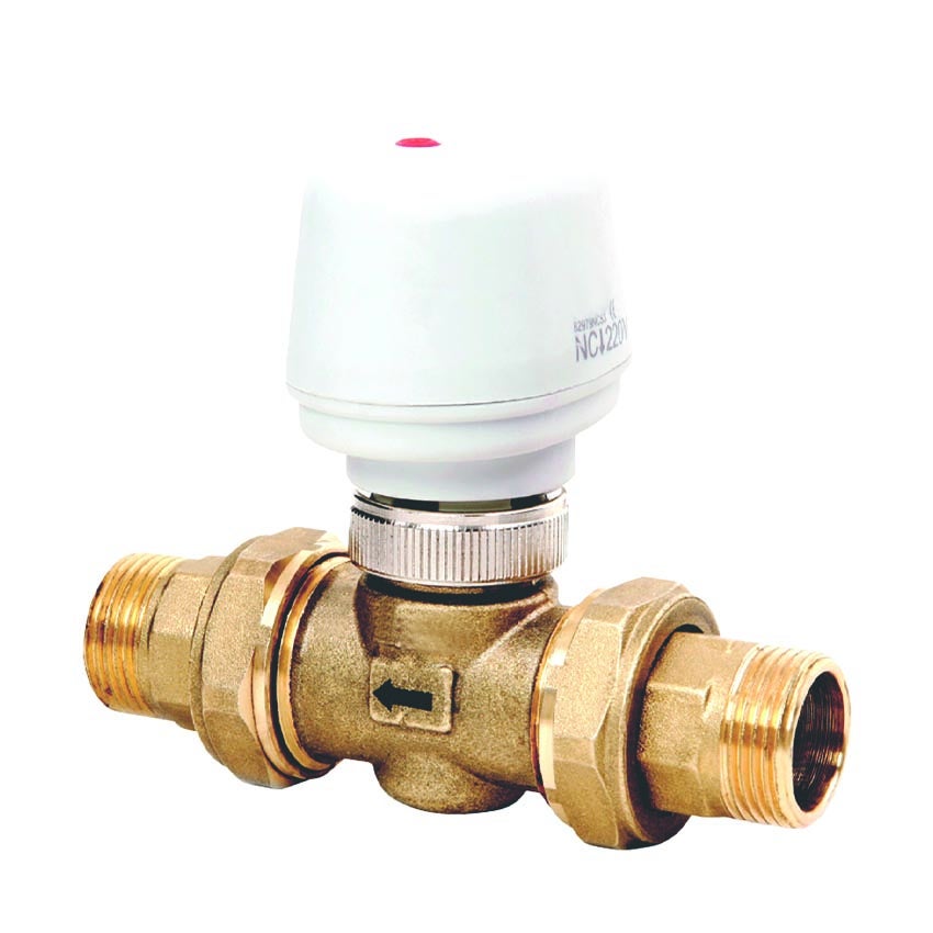 Válvula de zona de pistón con actuador de 2 vías 3/4". | Leroy Merlin