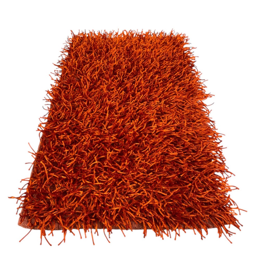SHAGGY TAPIS, ORANGE MODERNE, TOUTES LES TAILLES Cm. 140x200 | Leroy Merlin