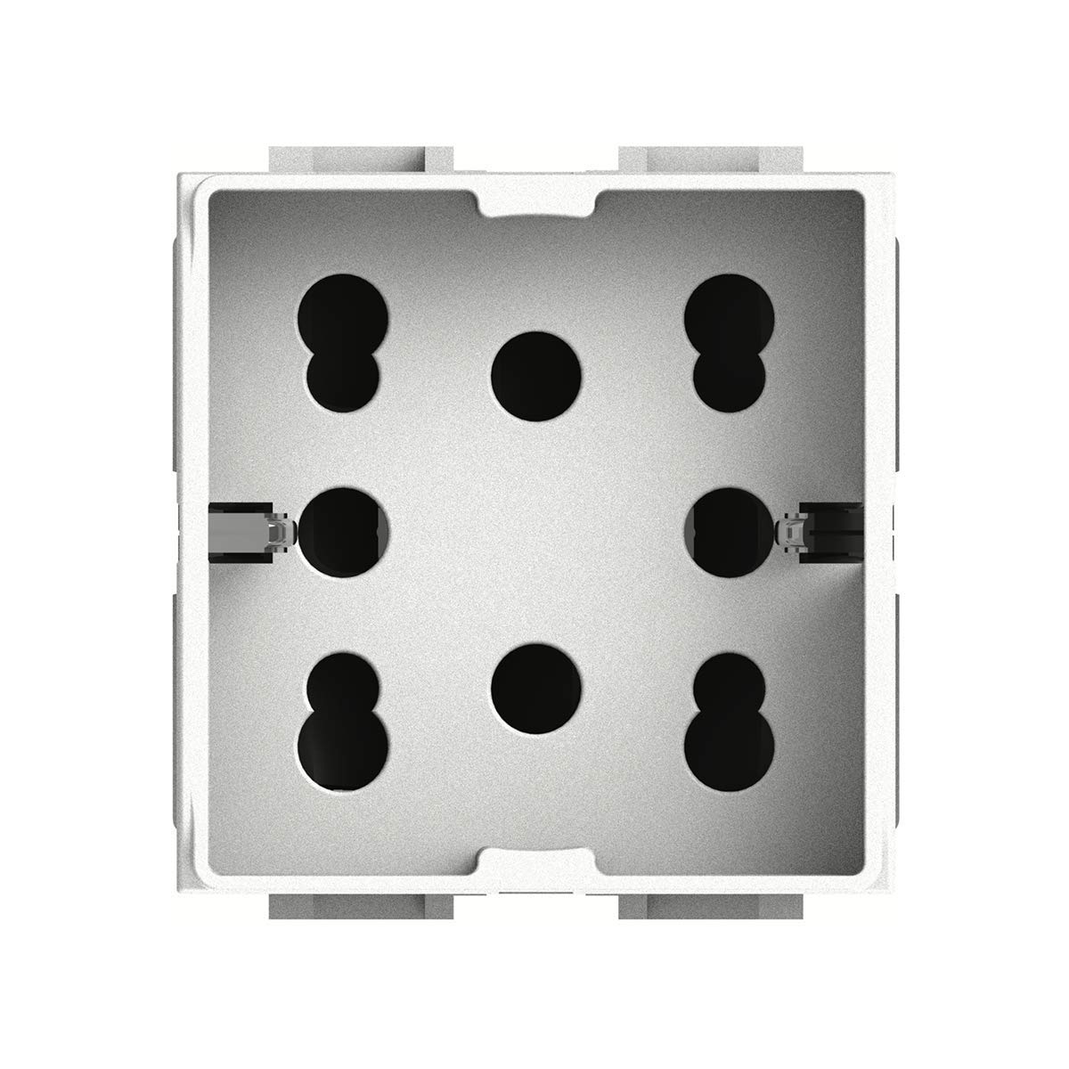 Prise électrique universelle Side 4Box et schuko 10/16A 2 modules pour ...