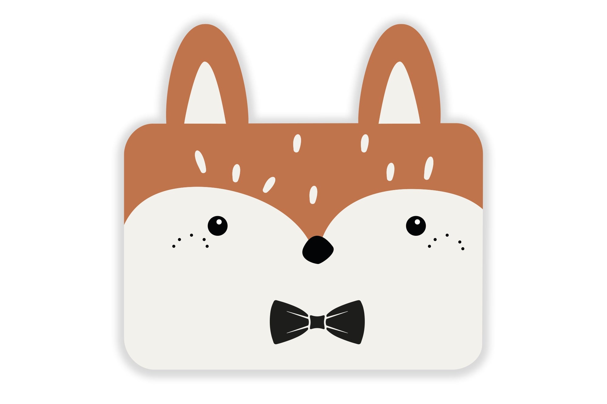 Set de table en vinyle Fox Marron | Leroy Merlin