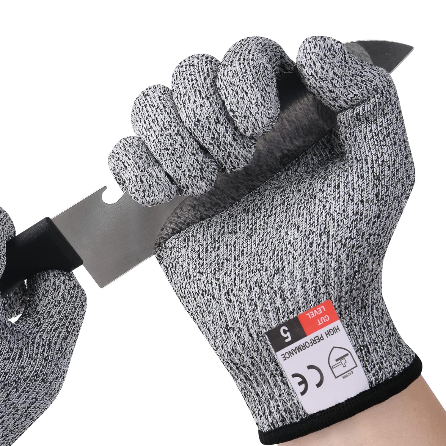 Gants de Travail, Gants Anti-Coupures Enfant Femme, Gants de Coupe ...
