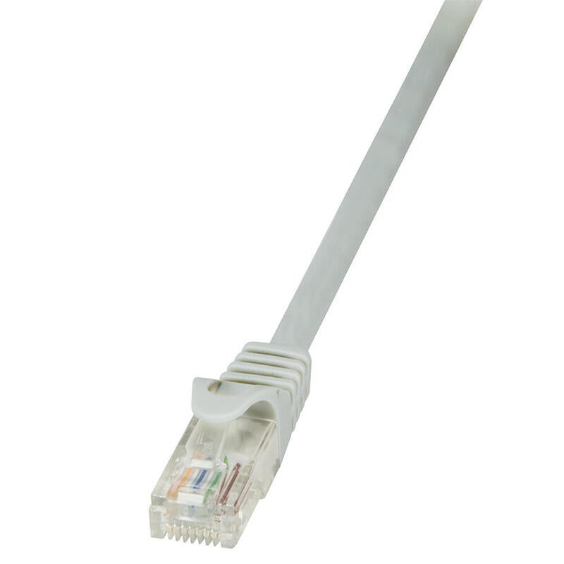 C ble r seau Logilink utp cat5e 0,50 m gris cp1022u | Leroy Merlin