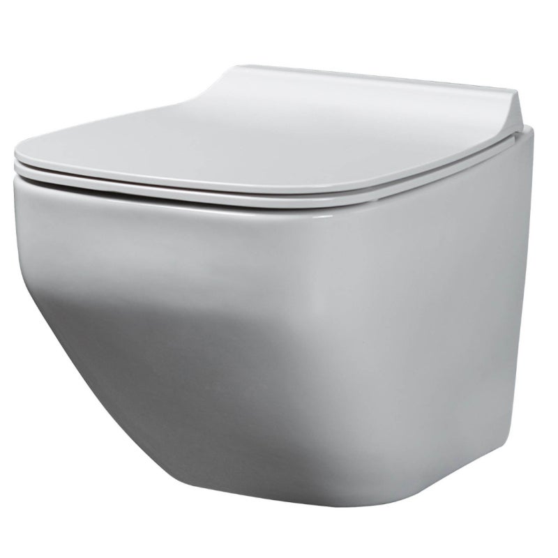 Cuvette suspendue gain de place à suspendre 50 cm pour WC design ...