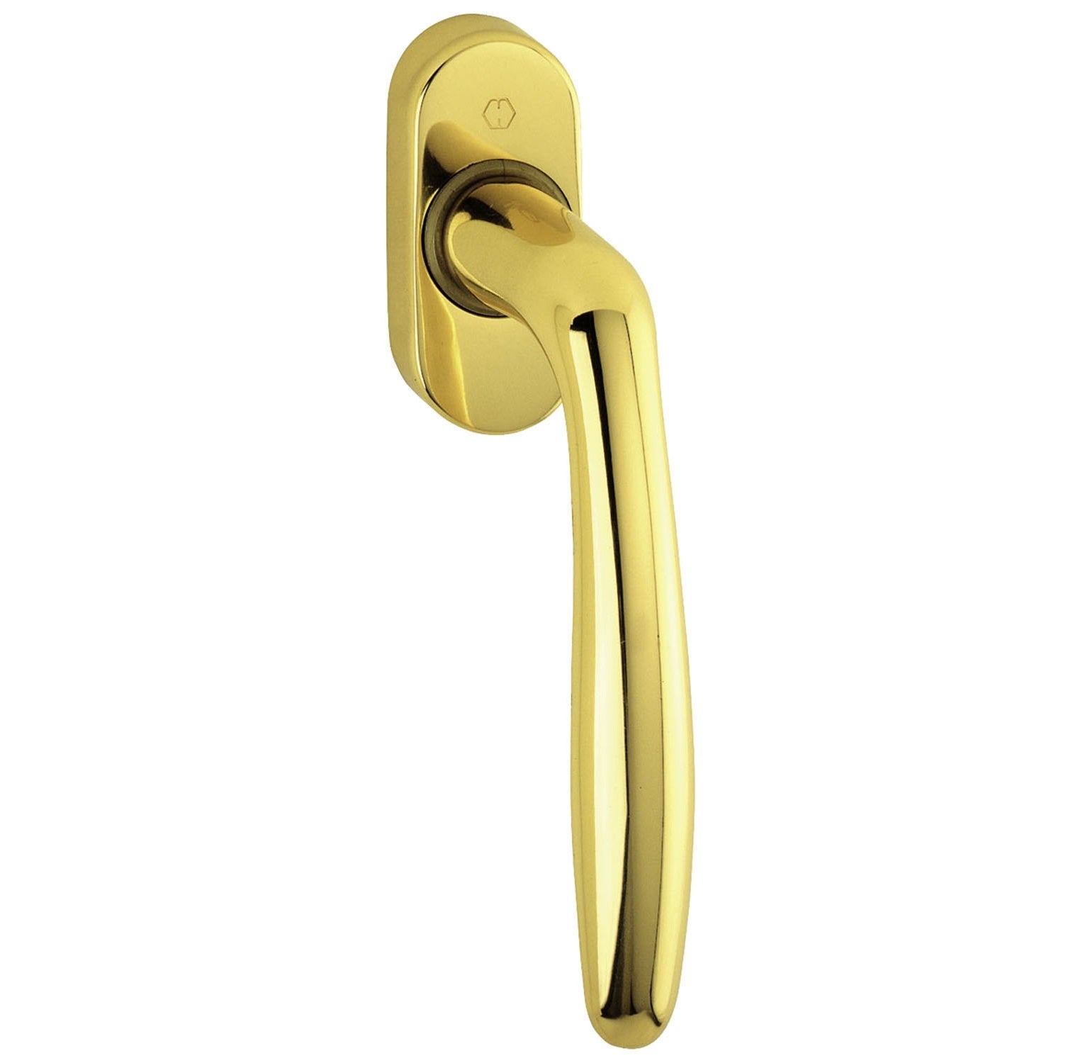 Pvc HOPPE Verona 11567508 Window Handle Polished Brass VK 7 32-42 Mm ...