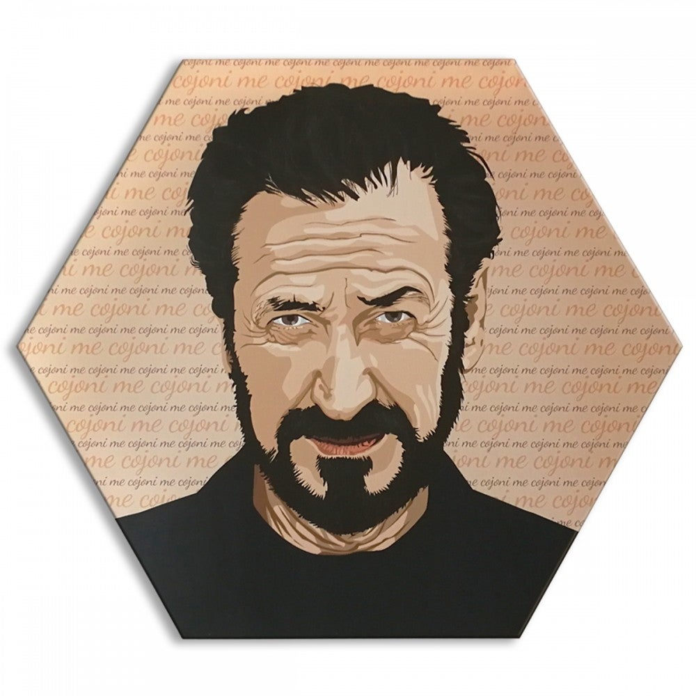 MARCO GIALLINI - Toile Hexagonale - Tableau Imprimé Sur Toile Et Monté ...