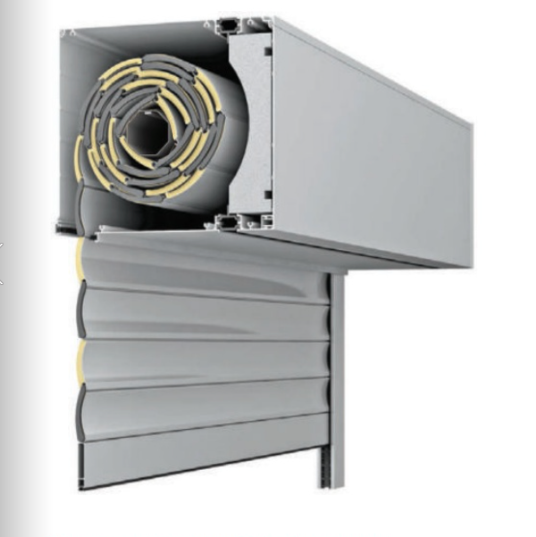 Volet roulant motorisé THERMO CONFORT -50 RAL 9016 Solus - Filaire (L ...