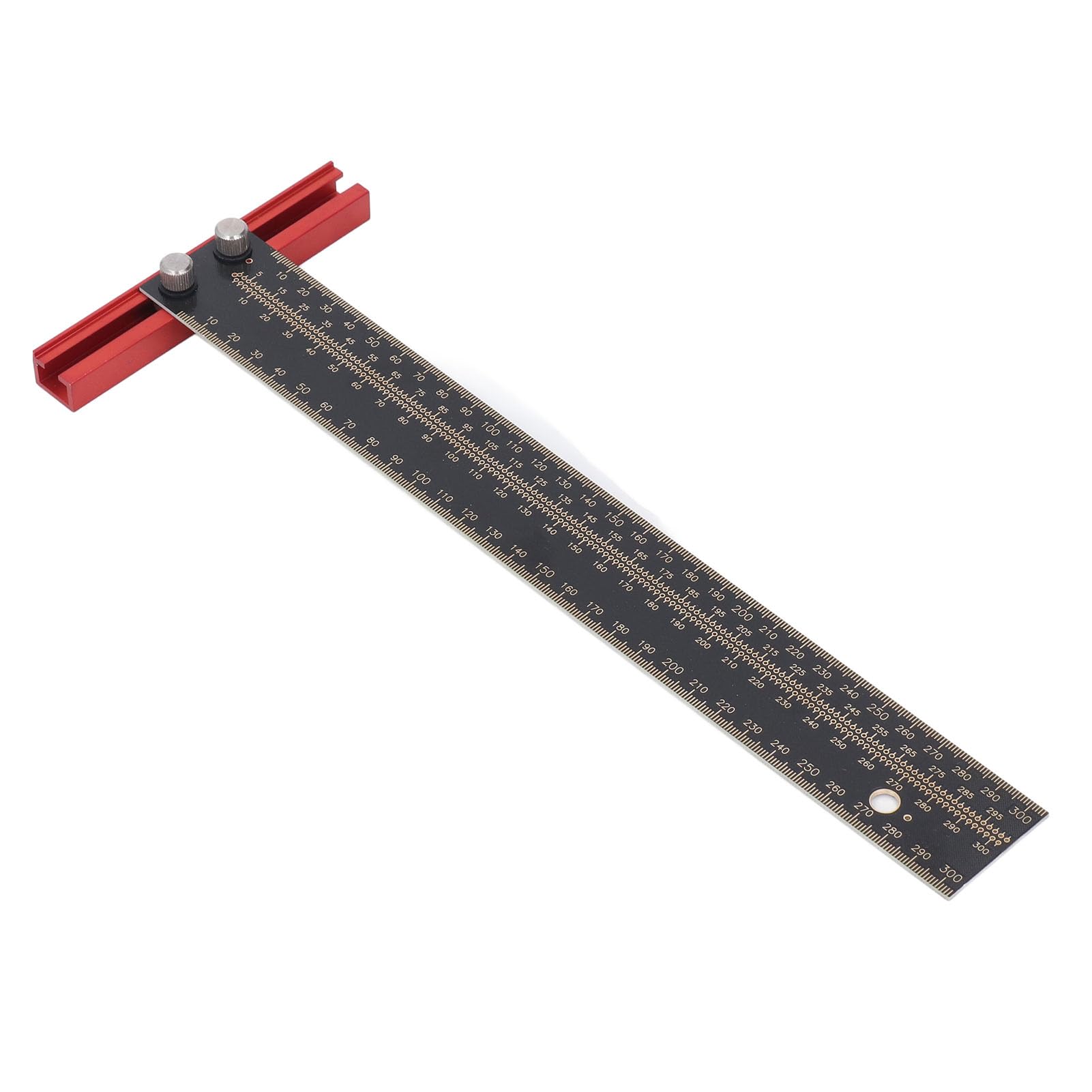 Regla cuadrada en T de 300 mm para carpintería, herramienta de trazado ...