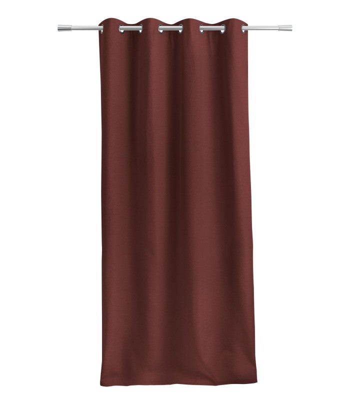 Rideau thermique GASTON - Terracotta - 140x250 cm | Leroy Merlin