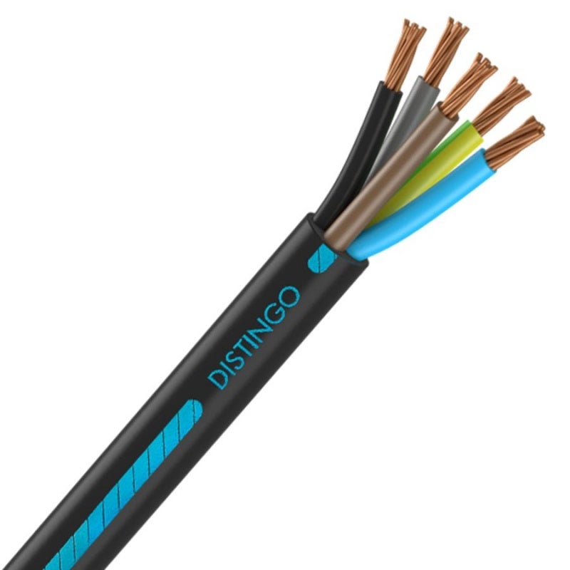 Cable rigide R2V Distingo cuivre 5G6 couronne 10m - NEXANS - U-1000 R2V ...