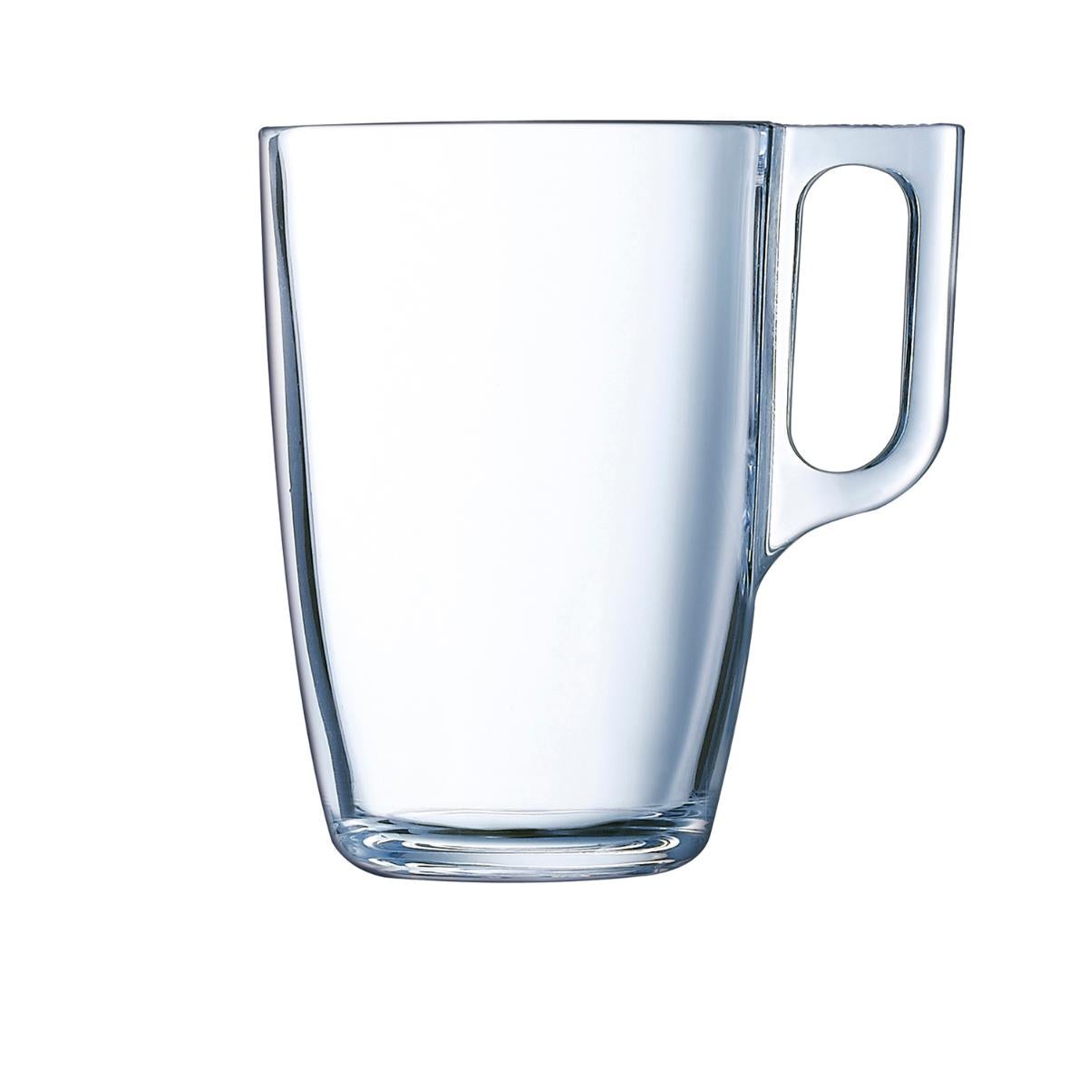 Set 6 Mugs Vidrio Voluto 40cl | Leroy Merlin